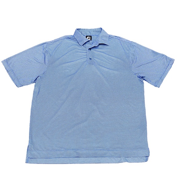 FootJoy | Shirts | Footjoy Fj Geometric Print Golf Shirt | Poshmark